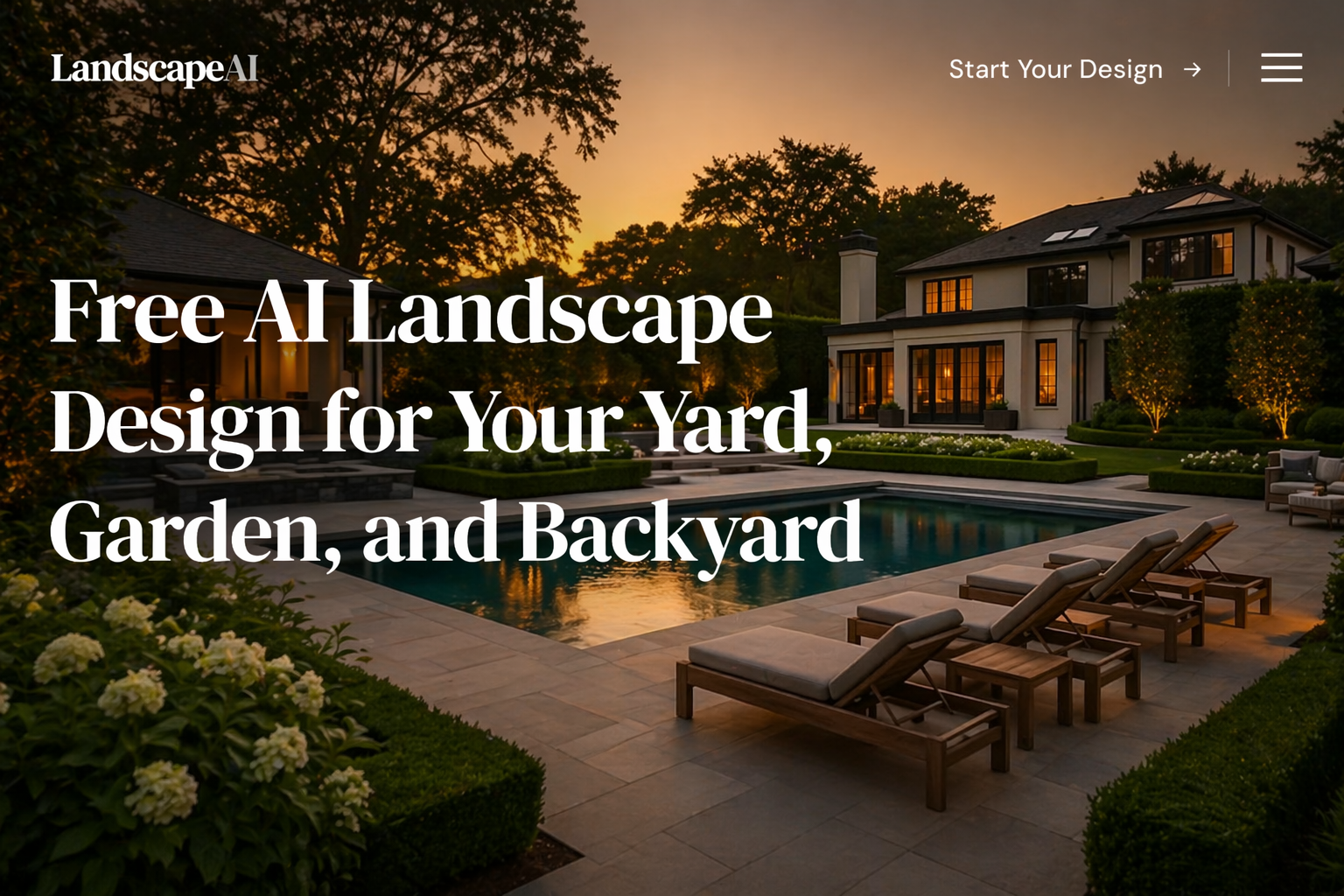 Free AI Landscape Design Tool – Generate Yard, Garden & Backyard Ideas ...